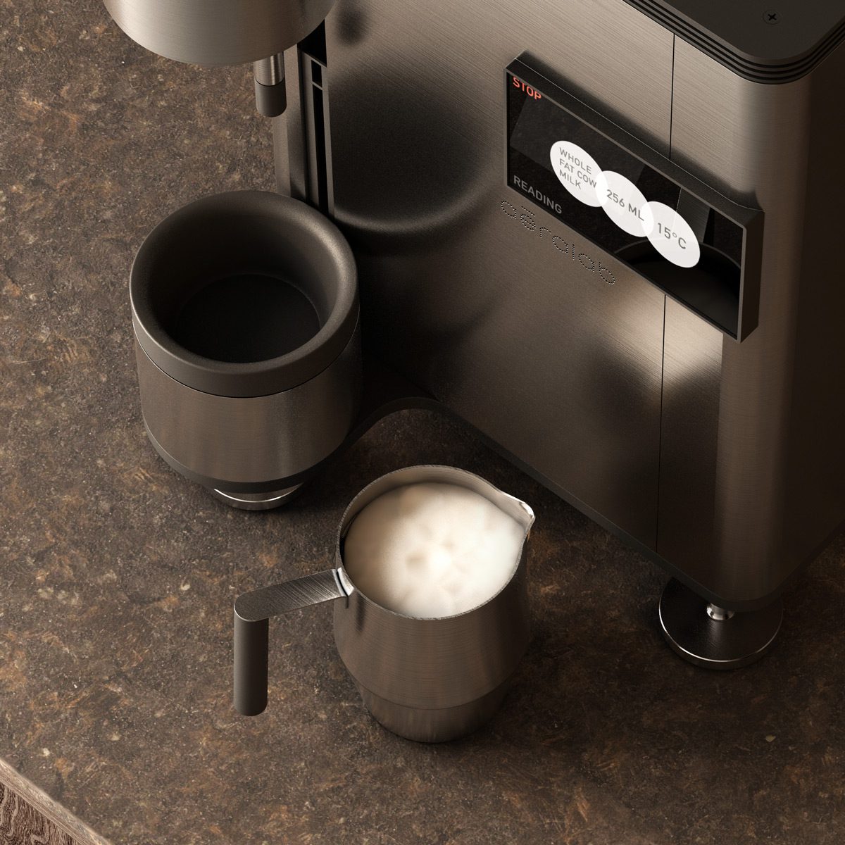 The world’s first smart, full-automatic milk foam machine